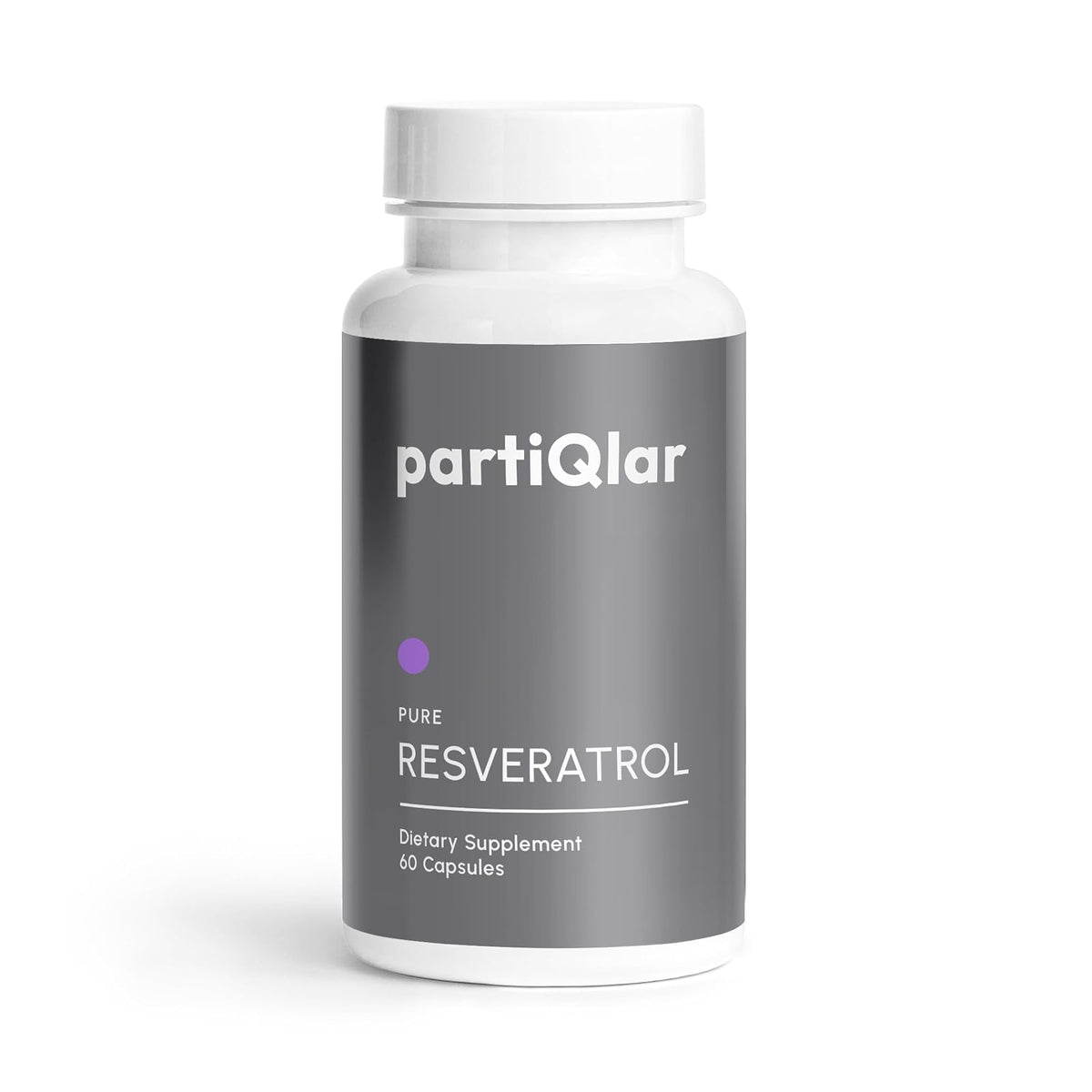 partiQlar Trans-Resveratrol antioxidant capsules