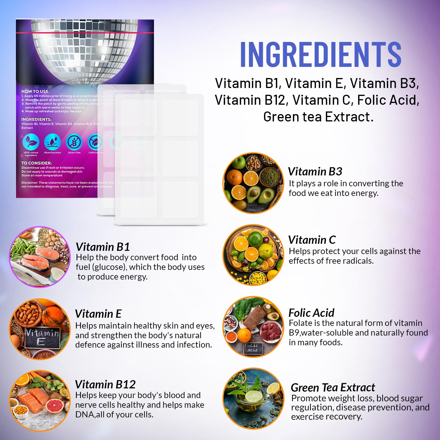 party recovery kit with vitamins