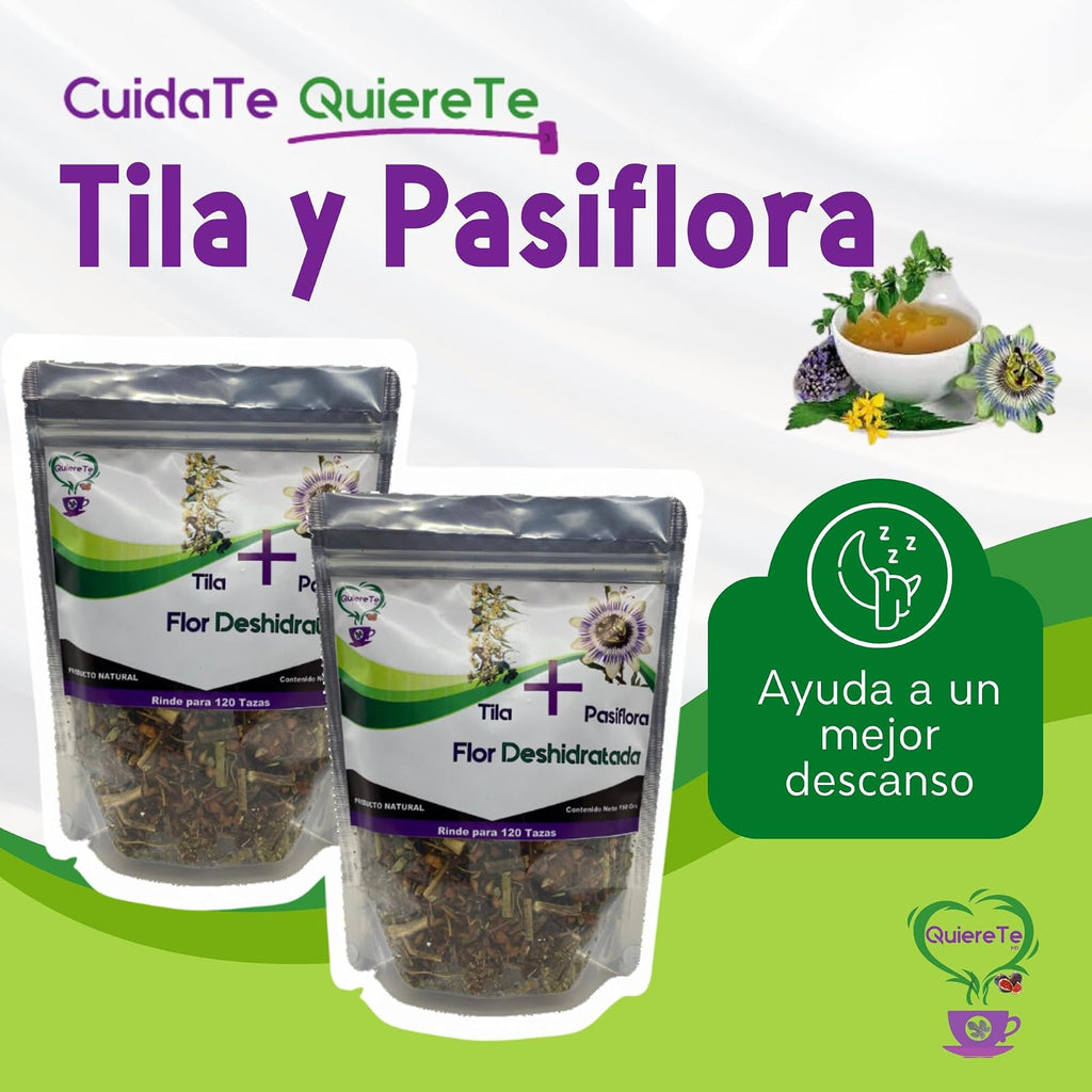 Passiflora tea for calming effects