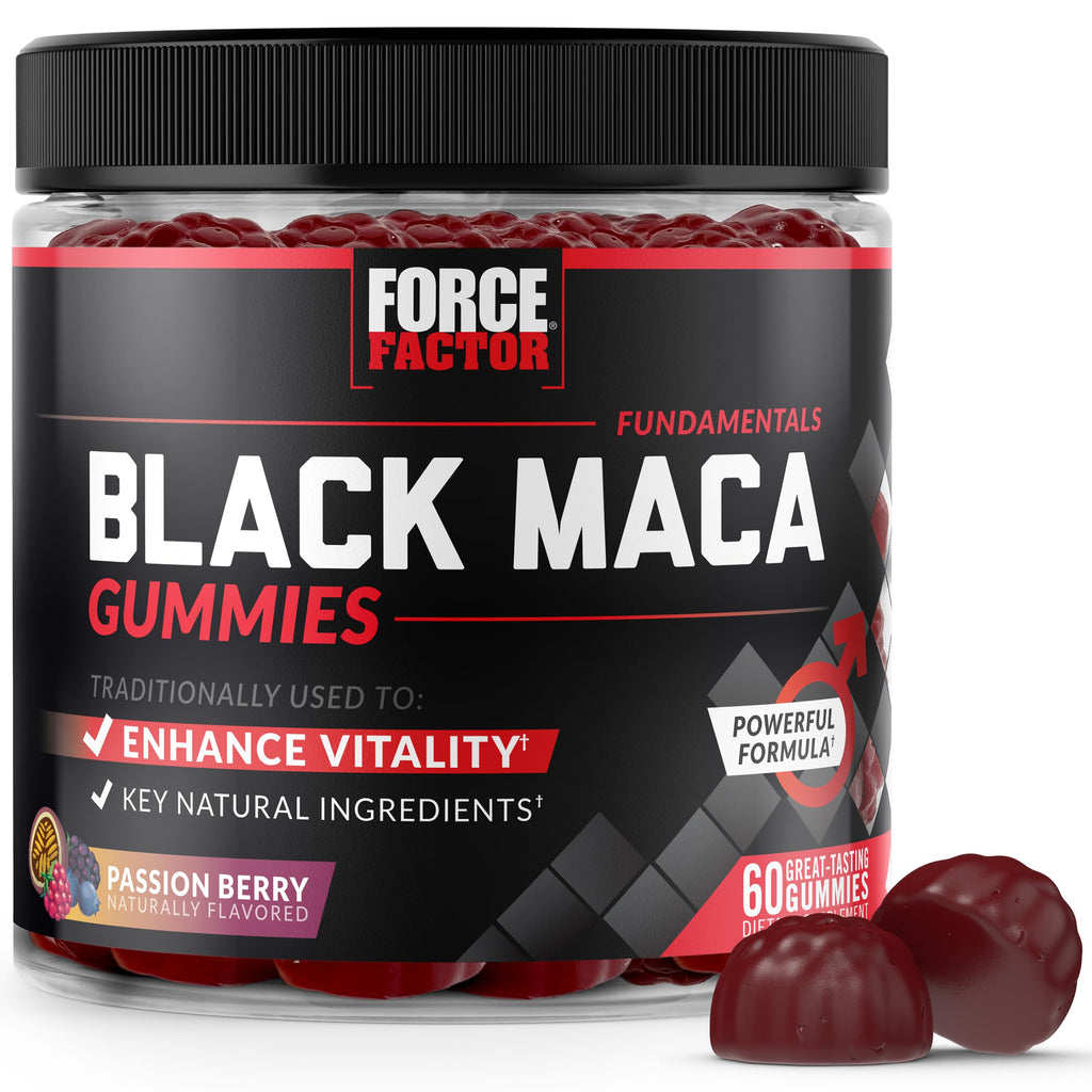 Passion berry flavour maca supplements