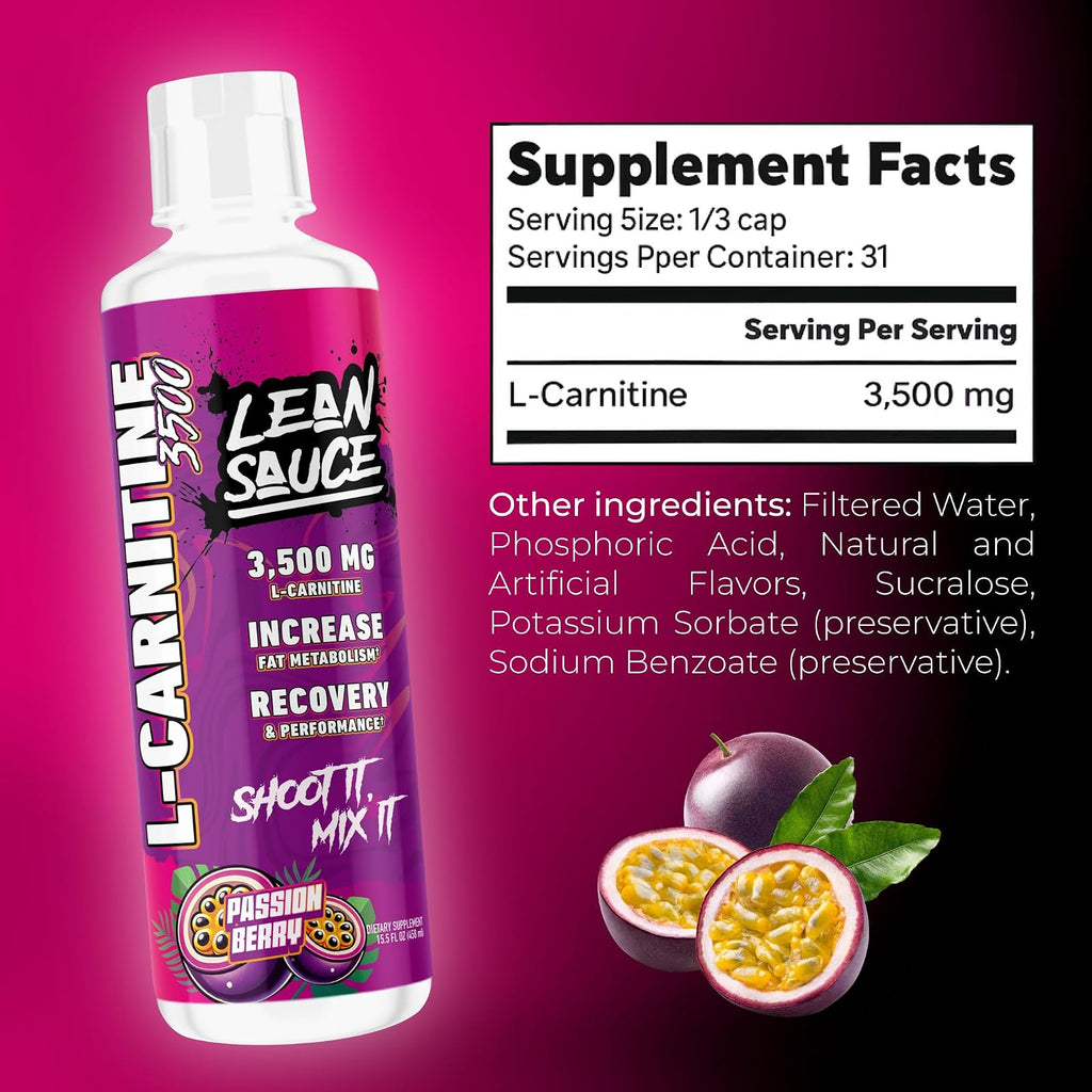 Passion Berry L-Carnitine for energy