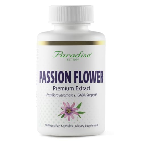 Passion flower supplement for relaxation