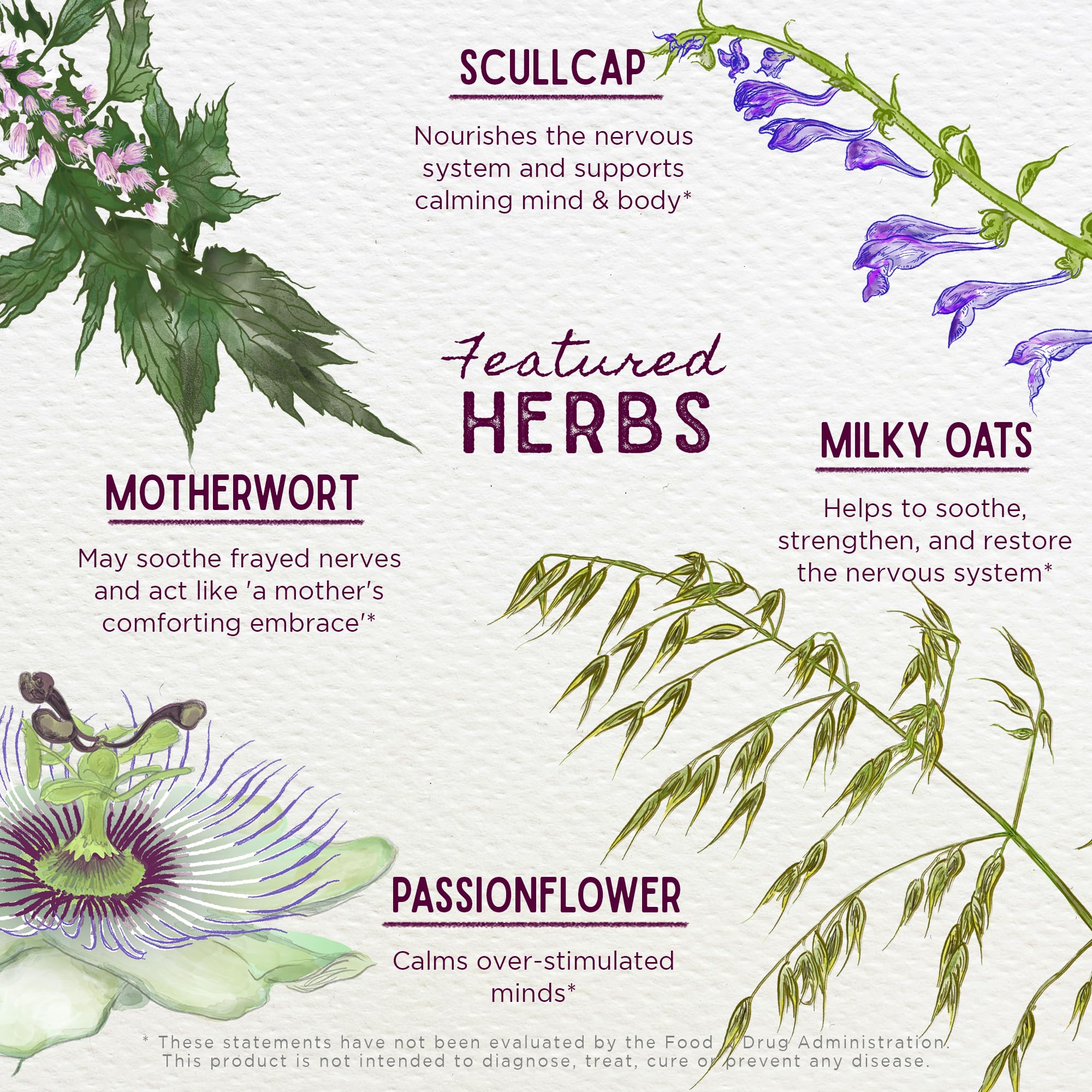 Passion flower tincture for relaxation