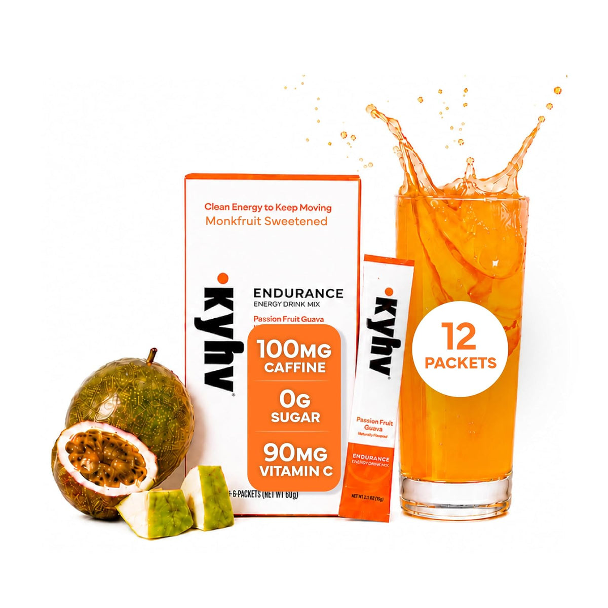 passion fruit guava energy drink packets