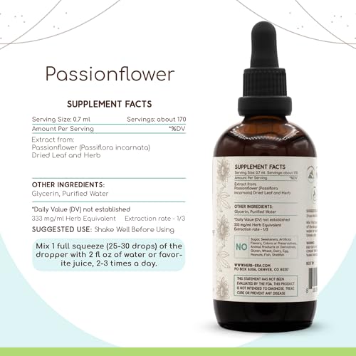 passionflower tincture for better sleep