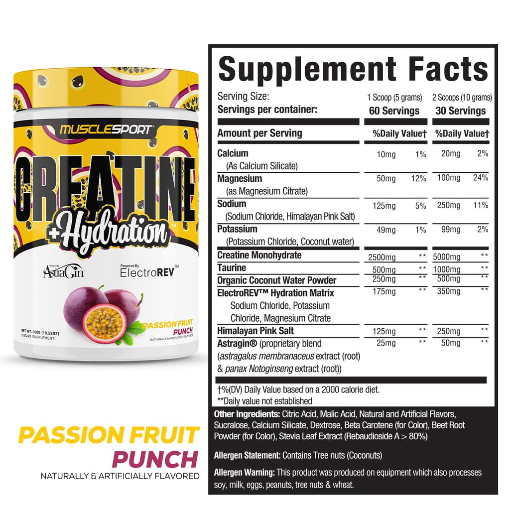 passionfruit creatine for energy