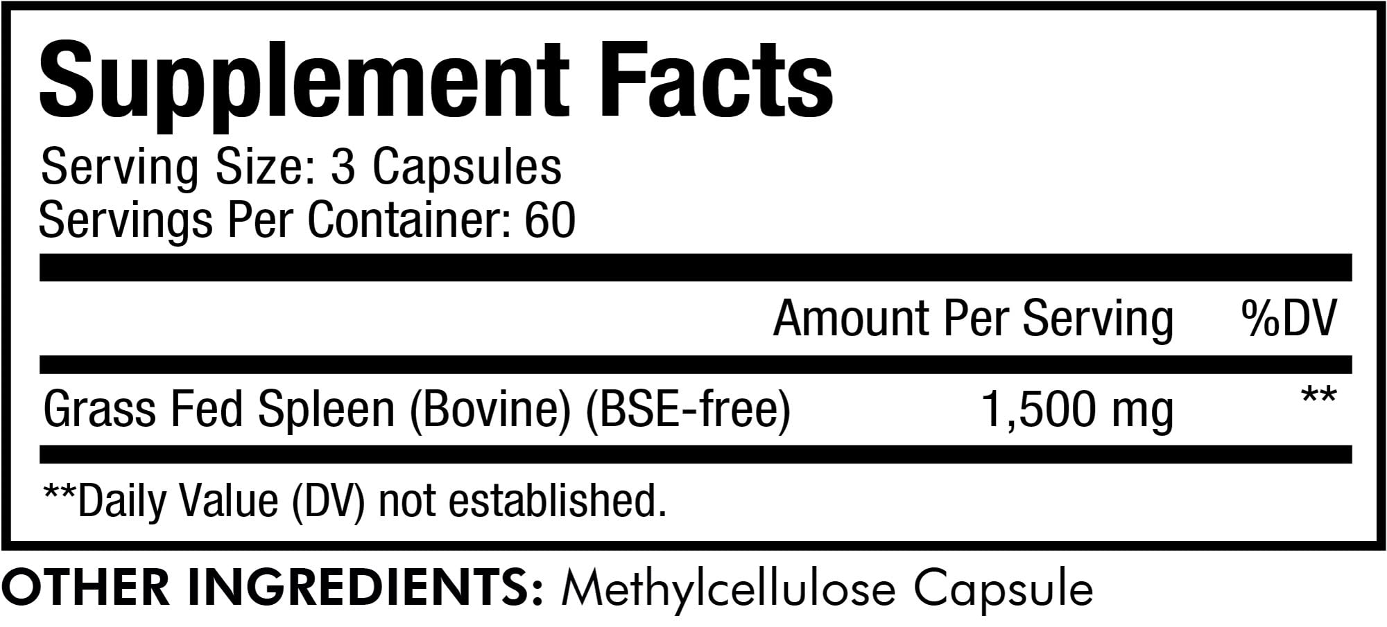 Pasture-raised beef supplement for vitality