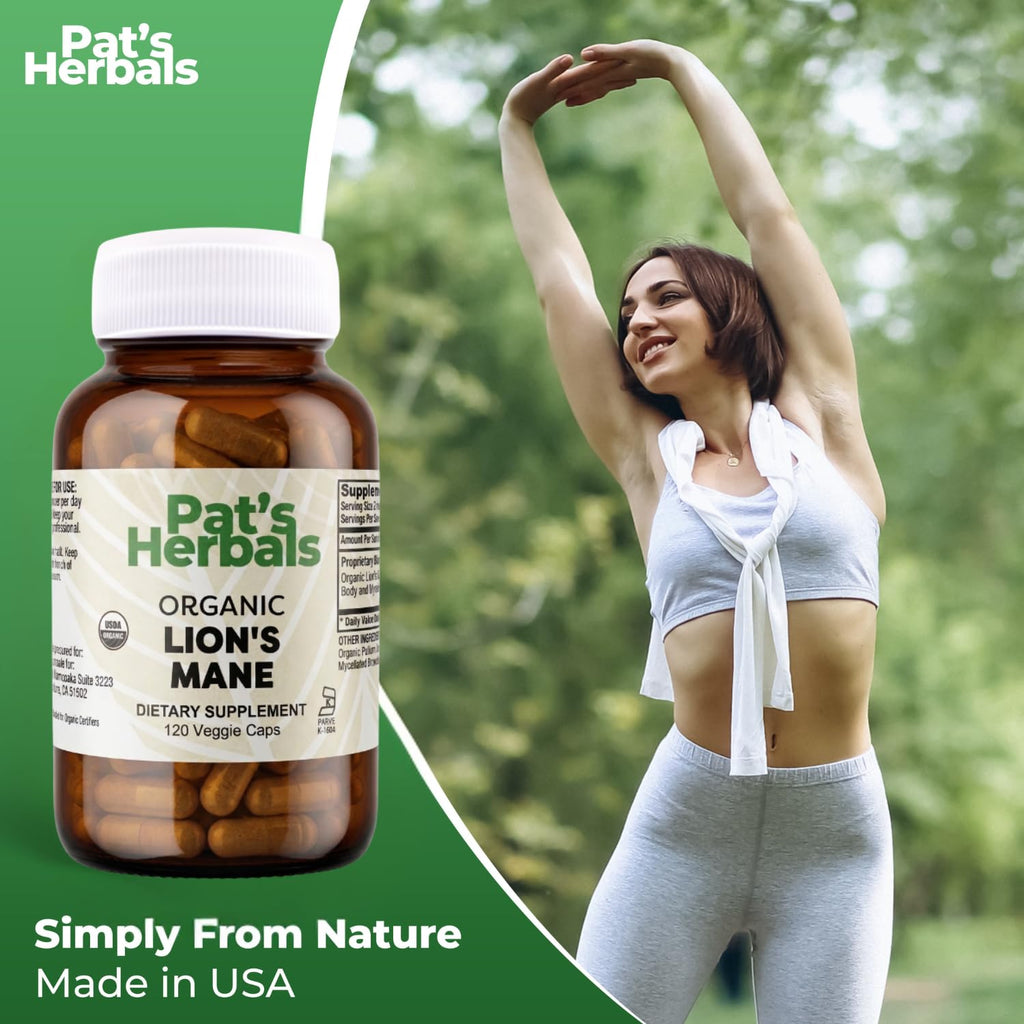 Pat's Herbals 120 capsules for daily vitality
