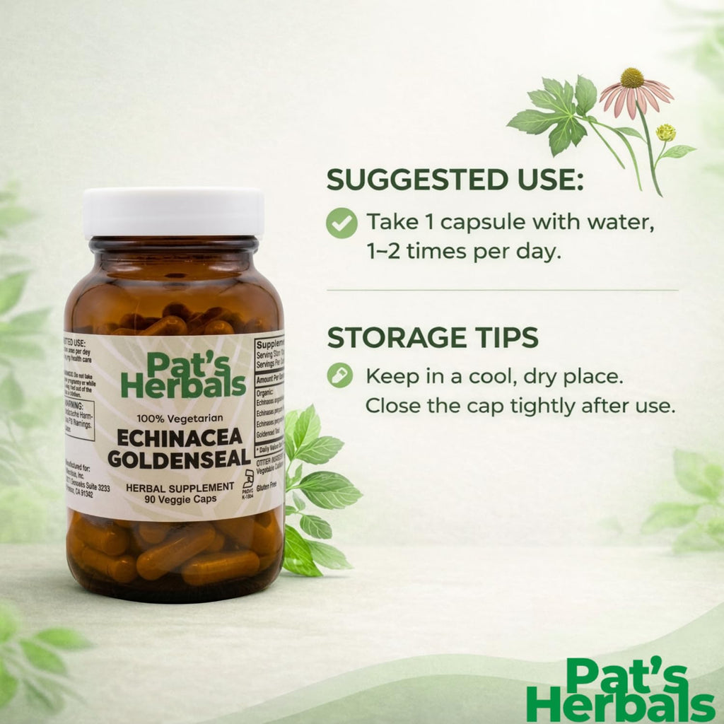 Pat's Herbals echinacea for vitality