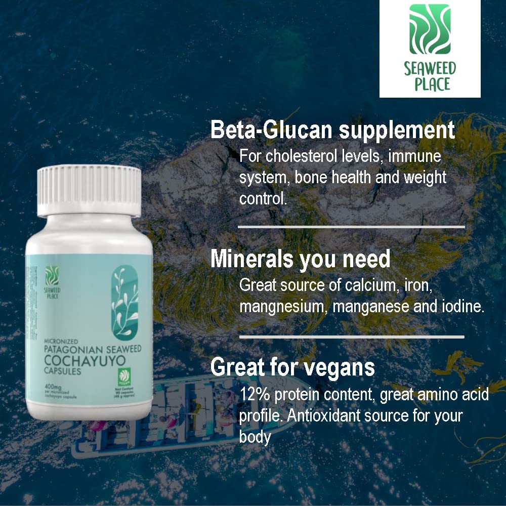 Patagonian seaweed for healthy bones