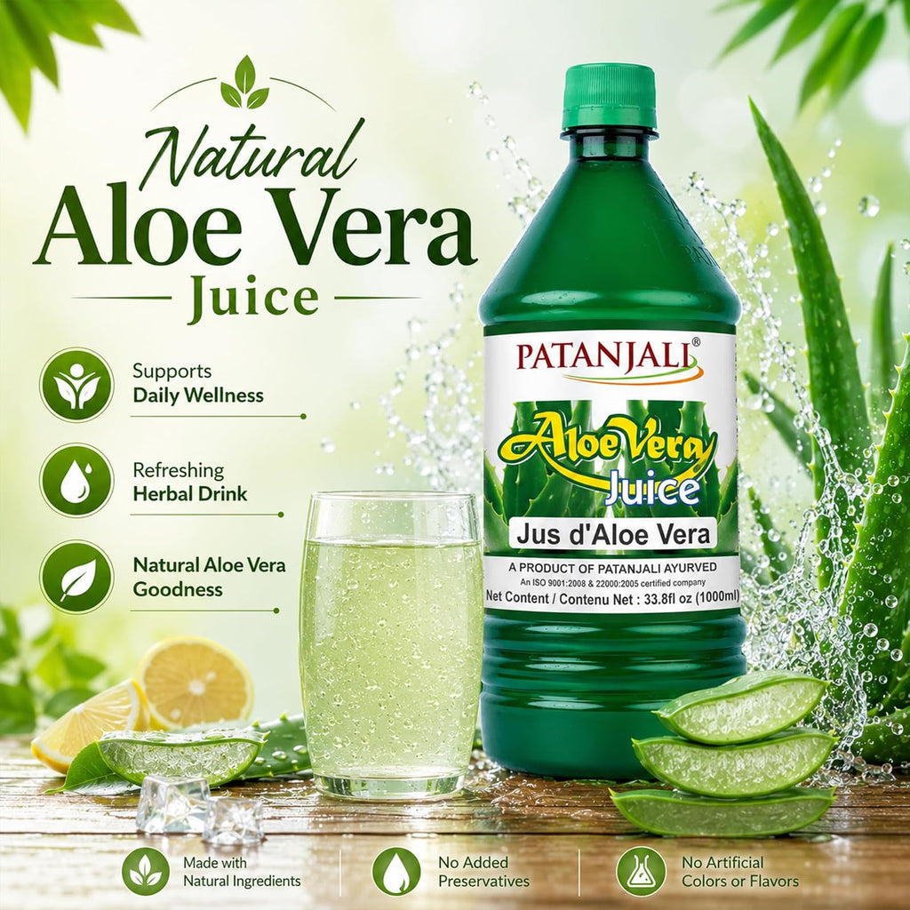 Patanjali Aloe Vera Juice for digestion