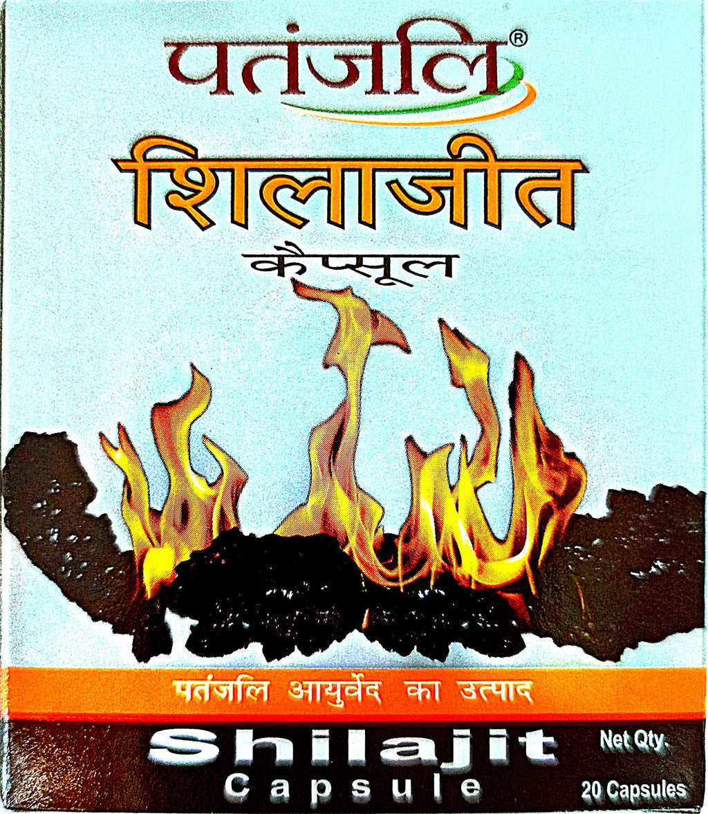 Patanjali Shilajit capsules for energy