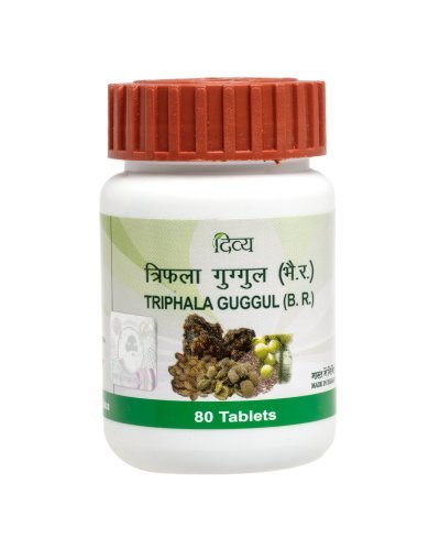 Patanjali Triphala Guggul herbal supplement
