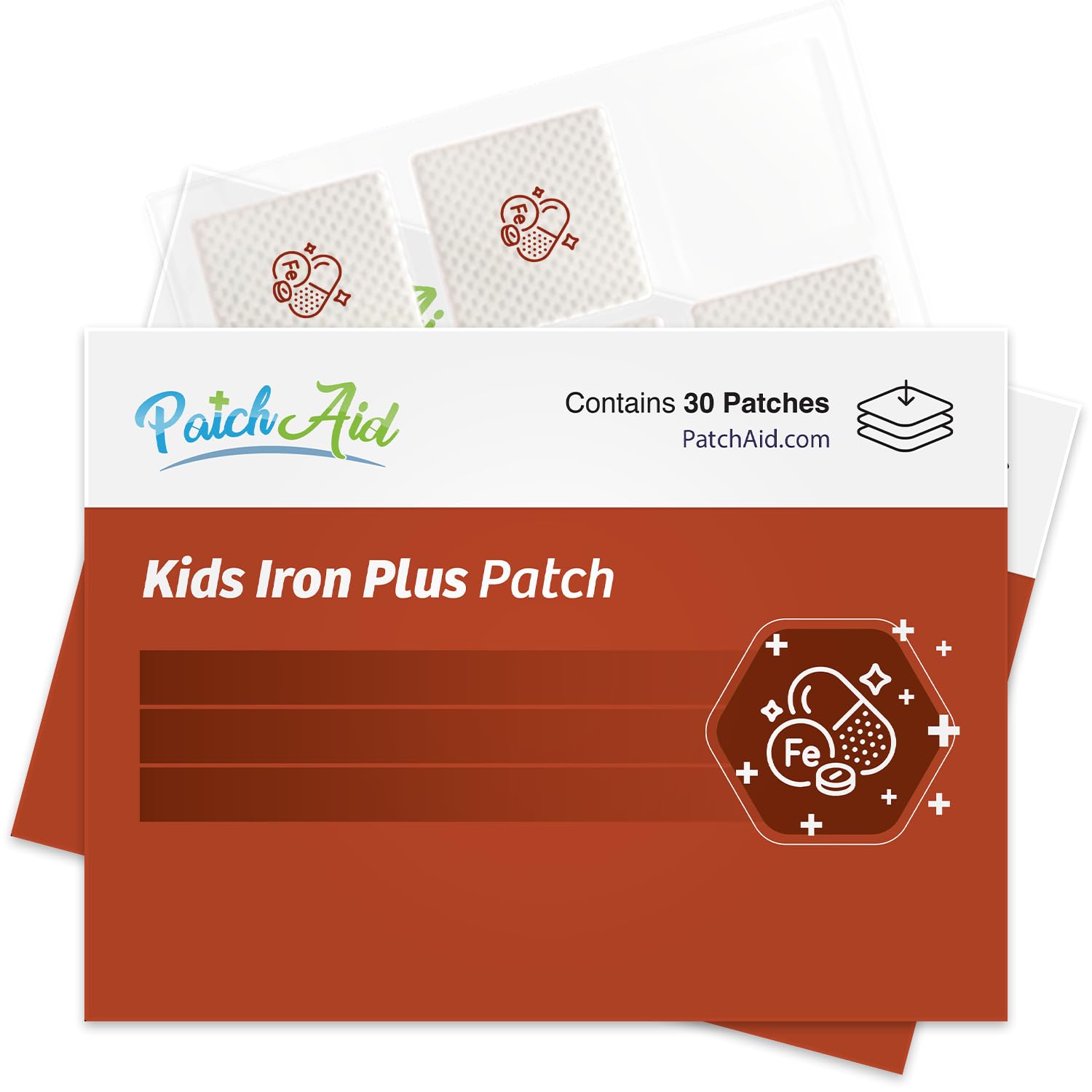PatchAid Kids Iron Plus topical patch