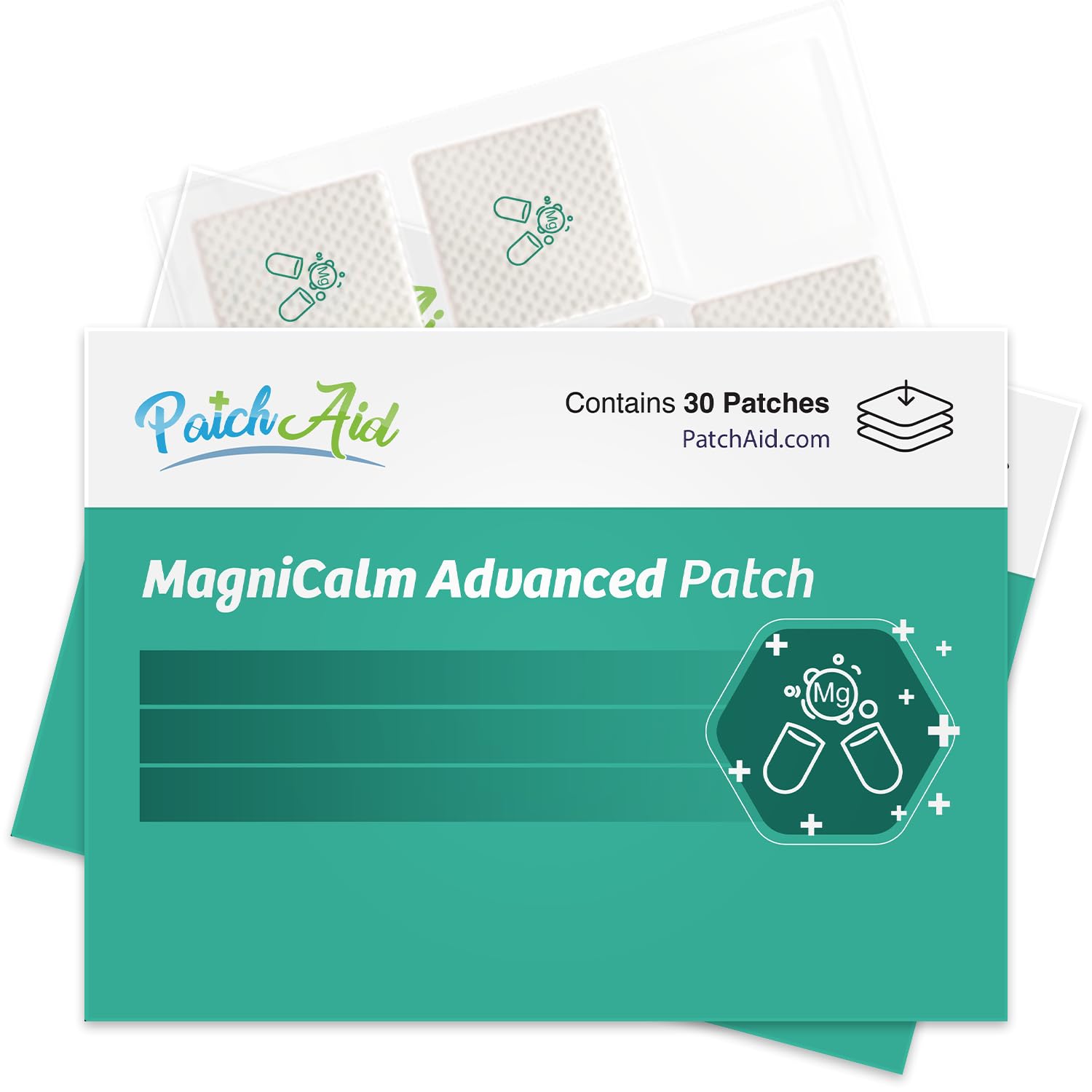 PatchAid magnesium calm patches for relaxation