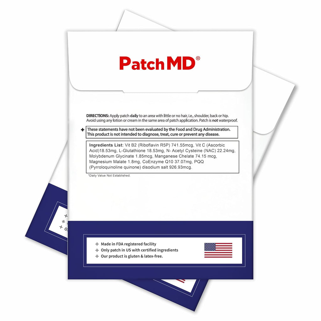 PatchMD multivitamin skin application