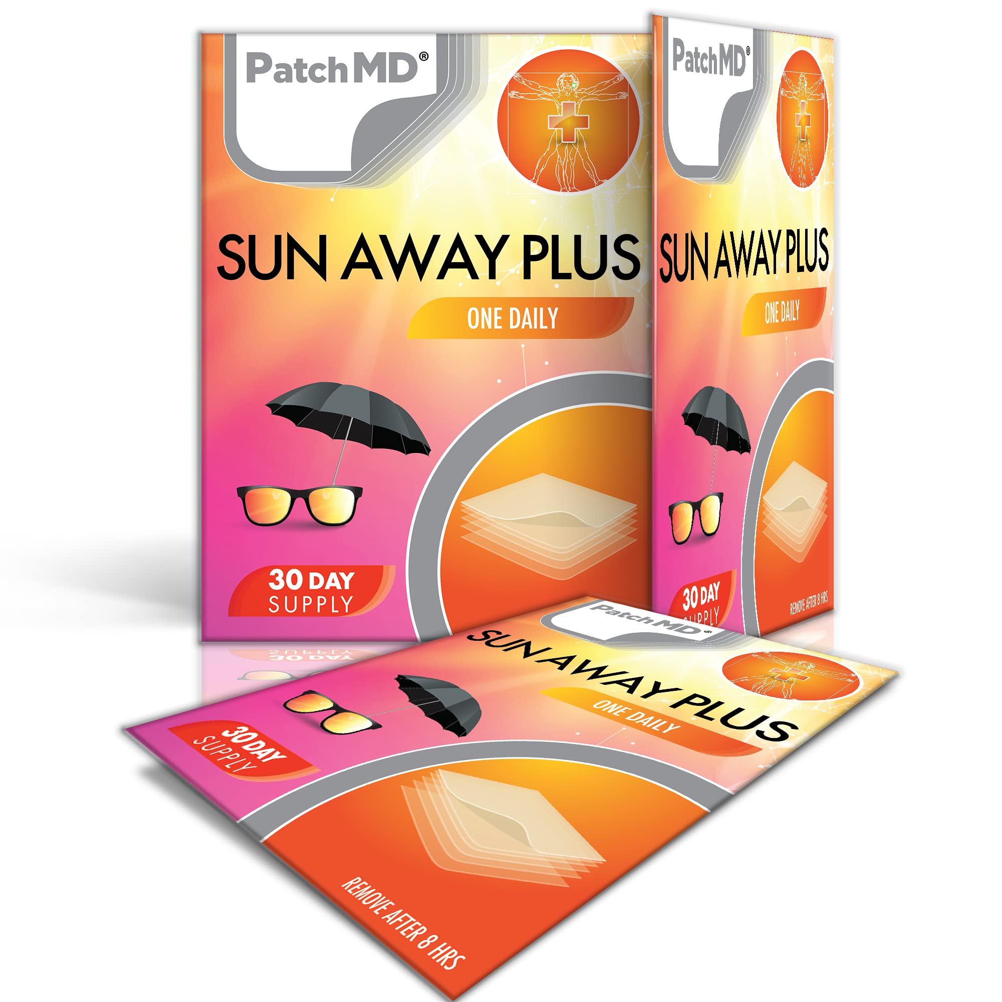 PatchMD Sun Away Plus daily vitamin boost