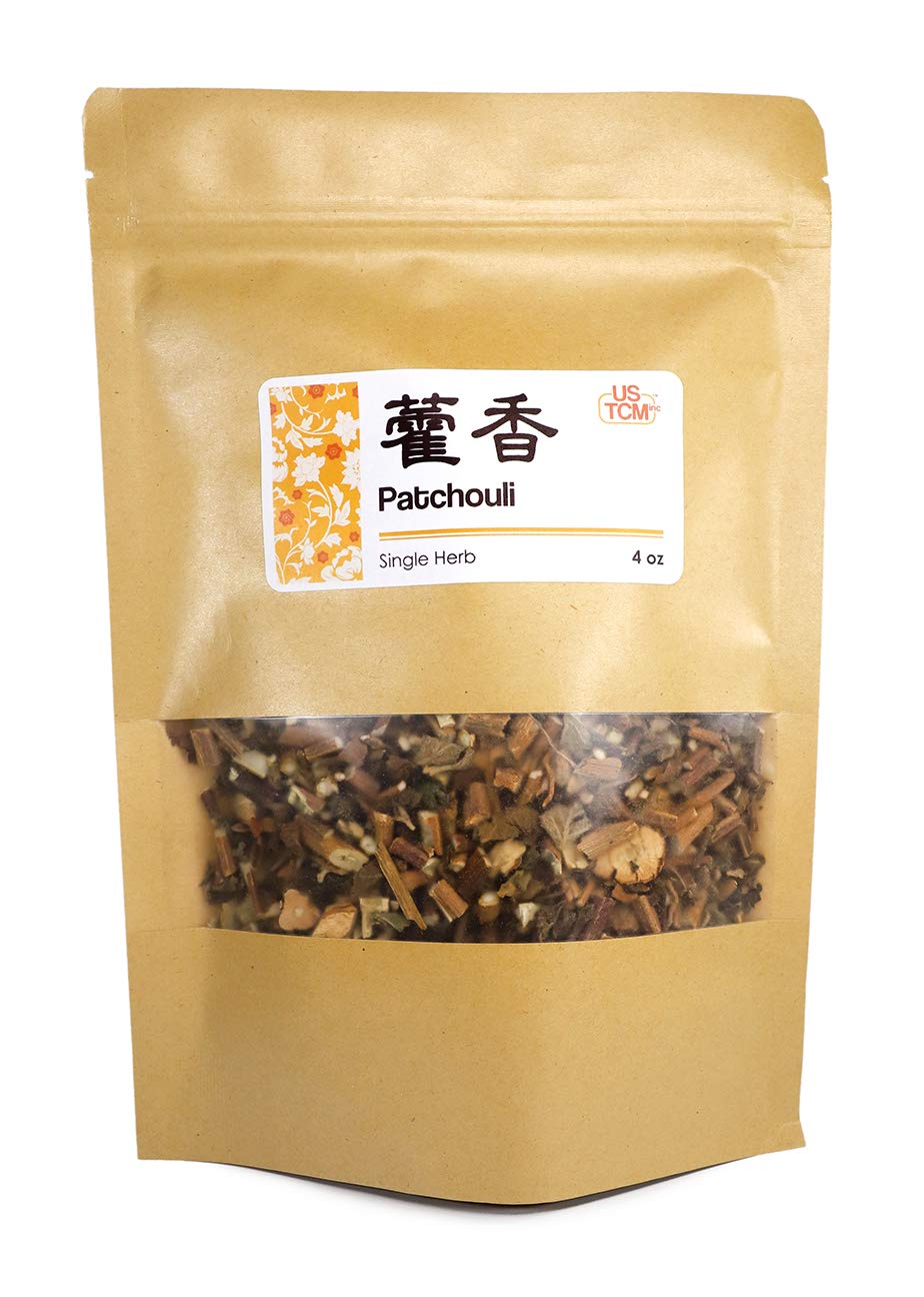 Patchouli herbal tea for relaxation