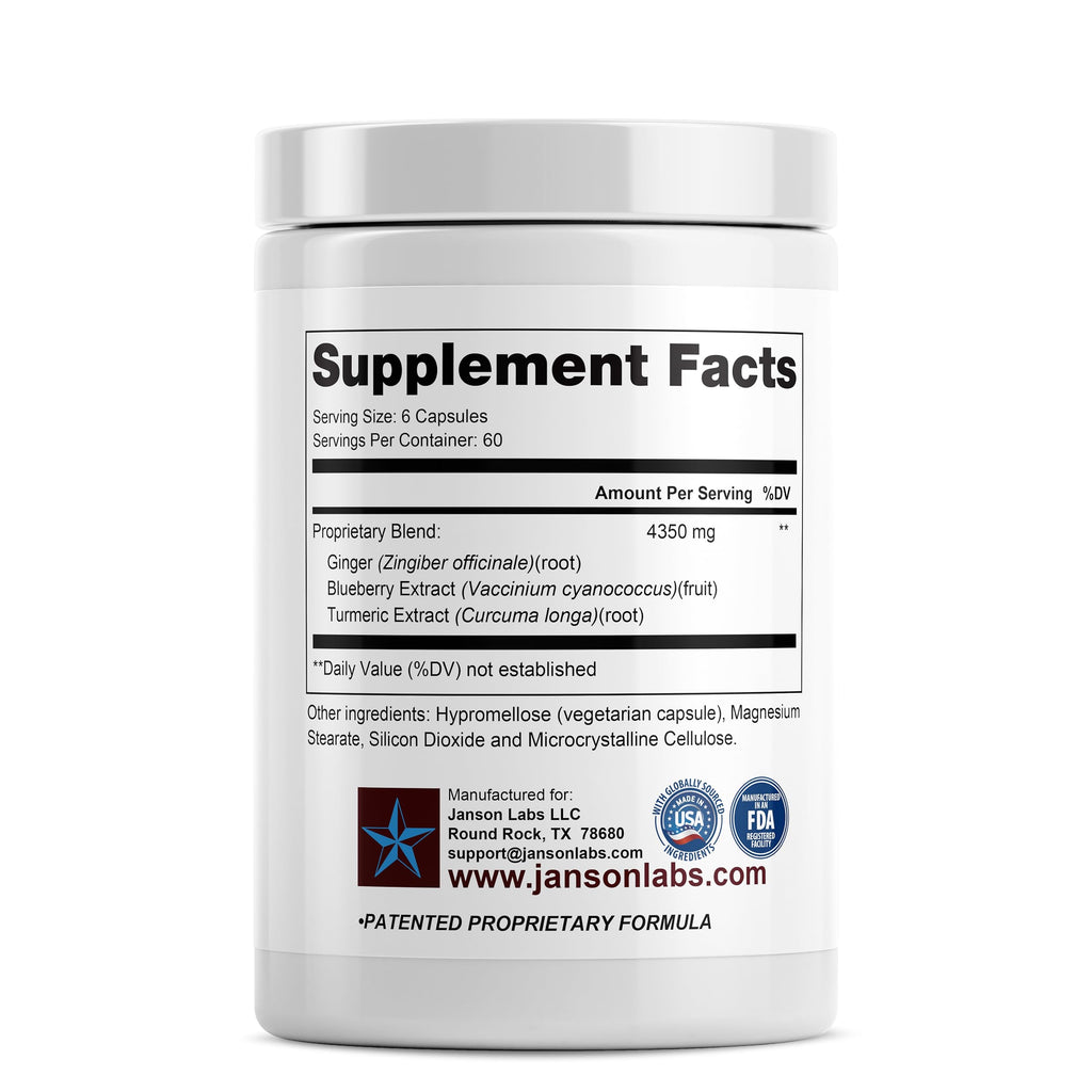 patented Rhizocol formula for digestive comfort