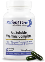 Patient One fat soluble vitamins
