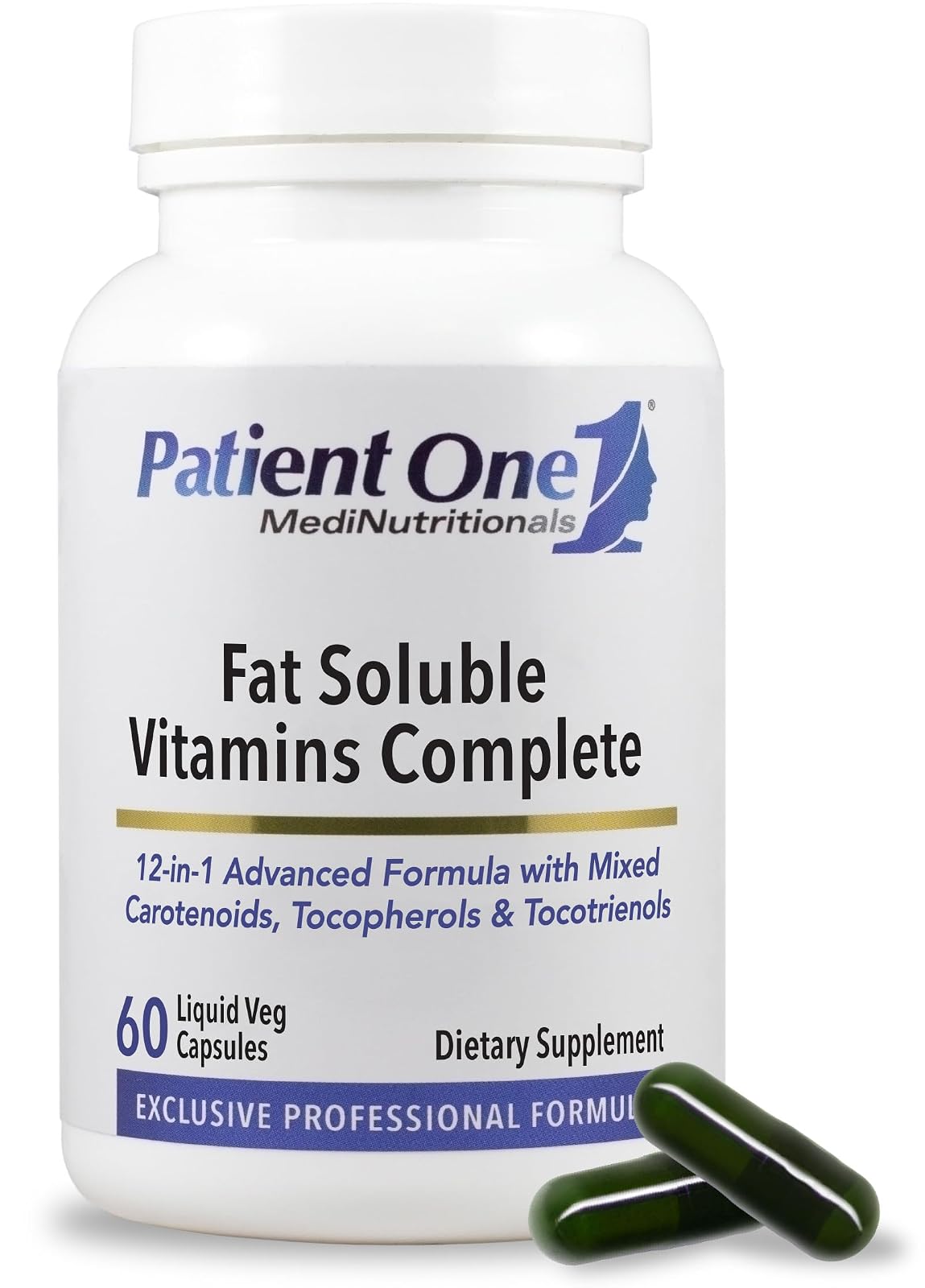 Patient One fat soluble vitamins