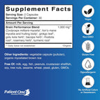 Patient One multivitamins for brain health
