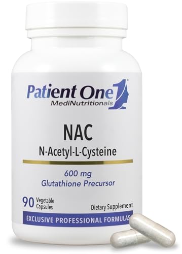 Patient One NAC 600 mg detox capsules