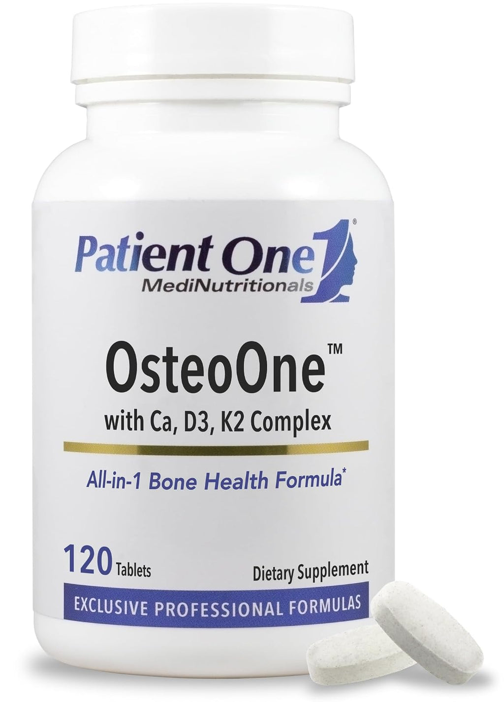 Patient One OsteoOne calcium tablets