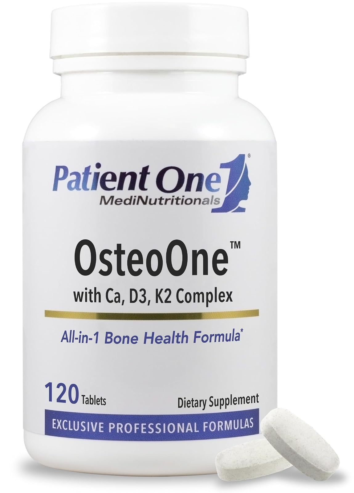 Patient One OsteoOne calcium tablets