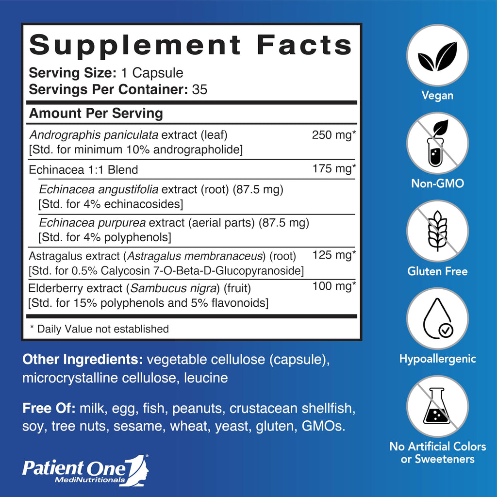Patient One ViraCare daily immune booster
