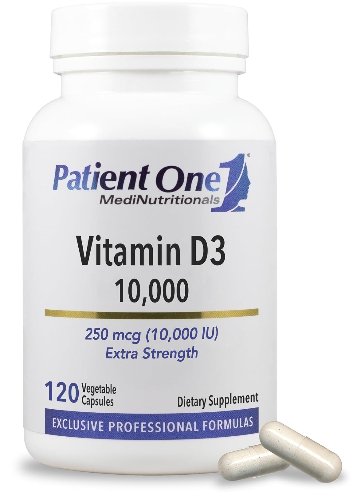 Patient One Vitamin D3 capsules