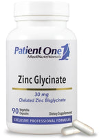 Patient One zinc bisglycinate capsules