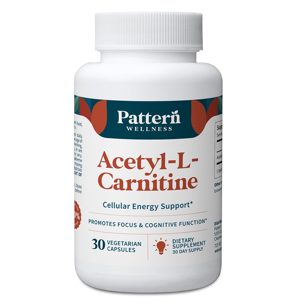 Pattern Wellness Acetyl-L-Carnitine capsules