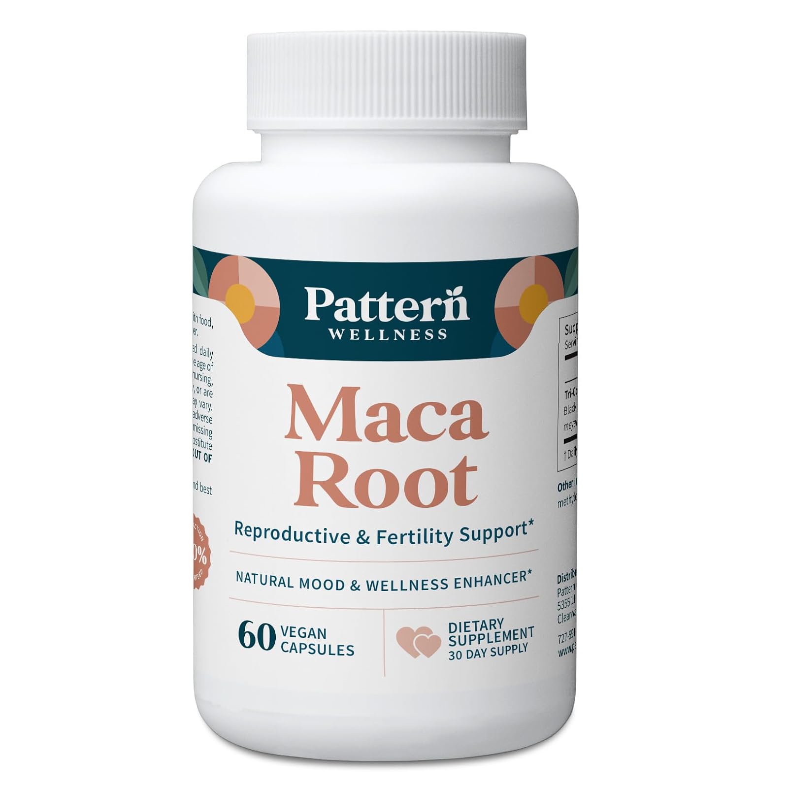 Pattern Wellness Maca Root capsules