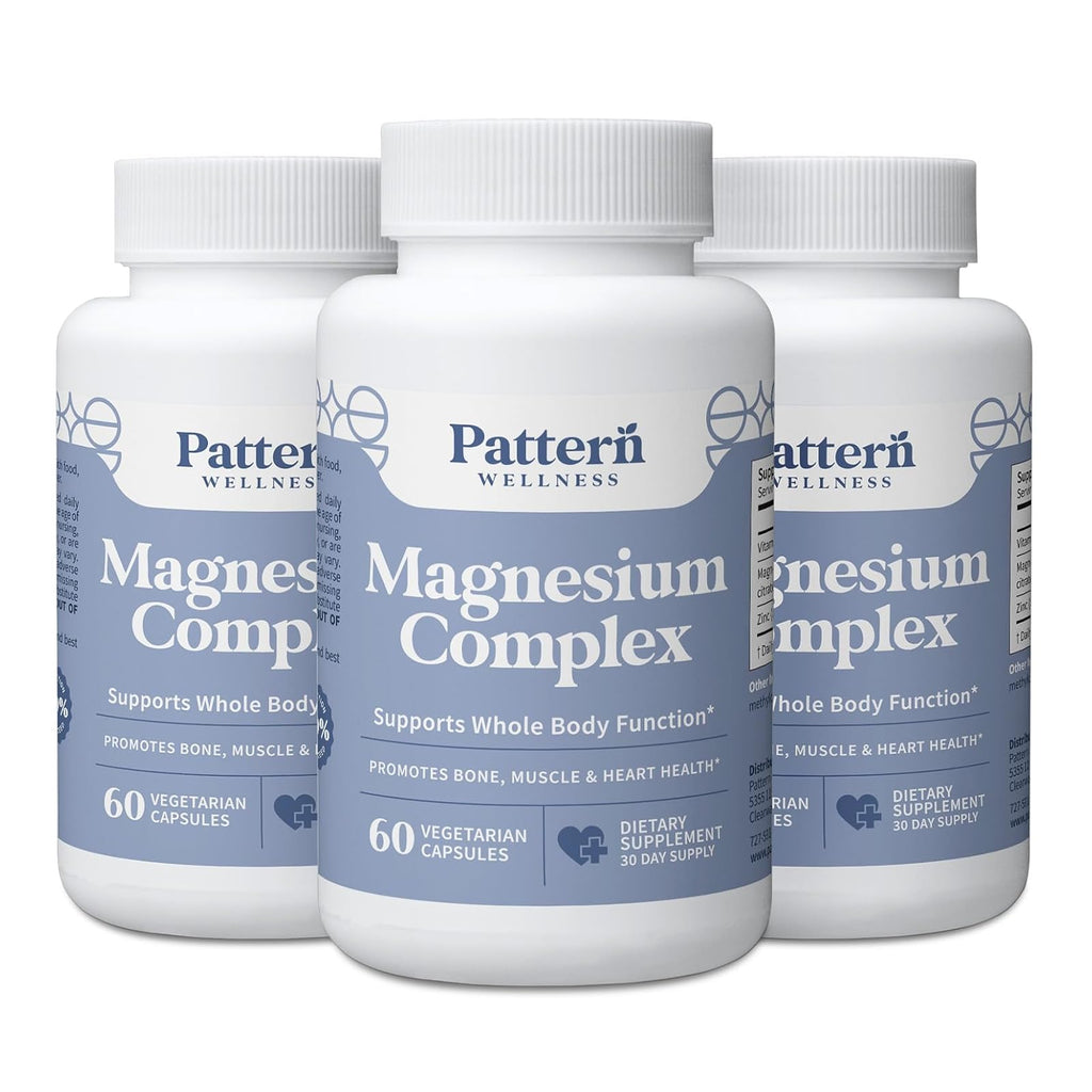 Pattern Wellness magnesium complex capsules