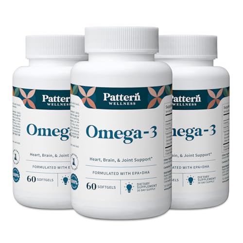 Pattern Wellness omega 3 softgels