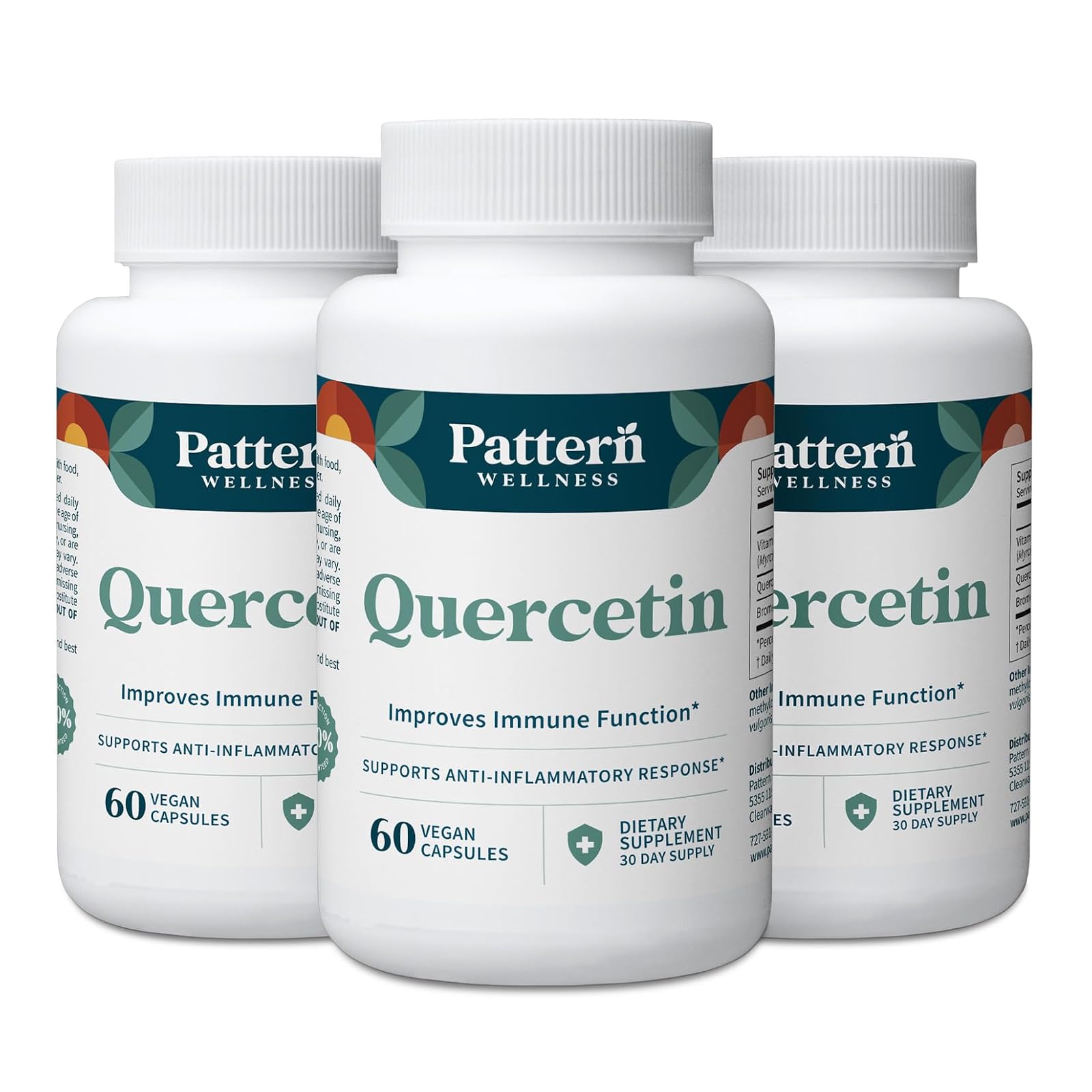 Pattern Wellness Quercetin vegan capsules