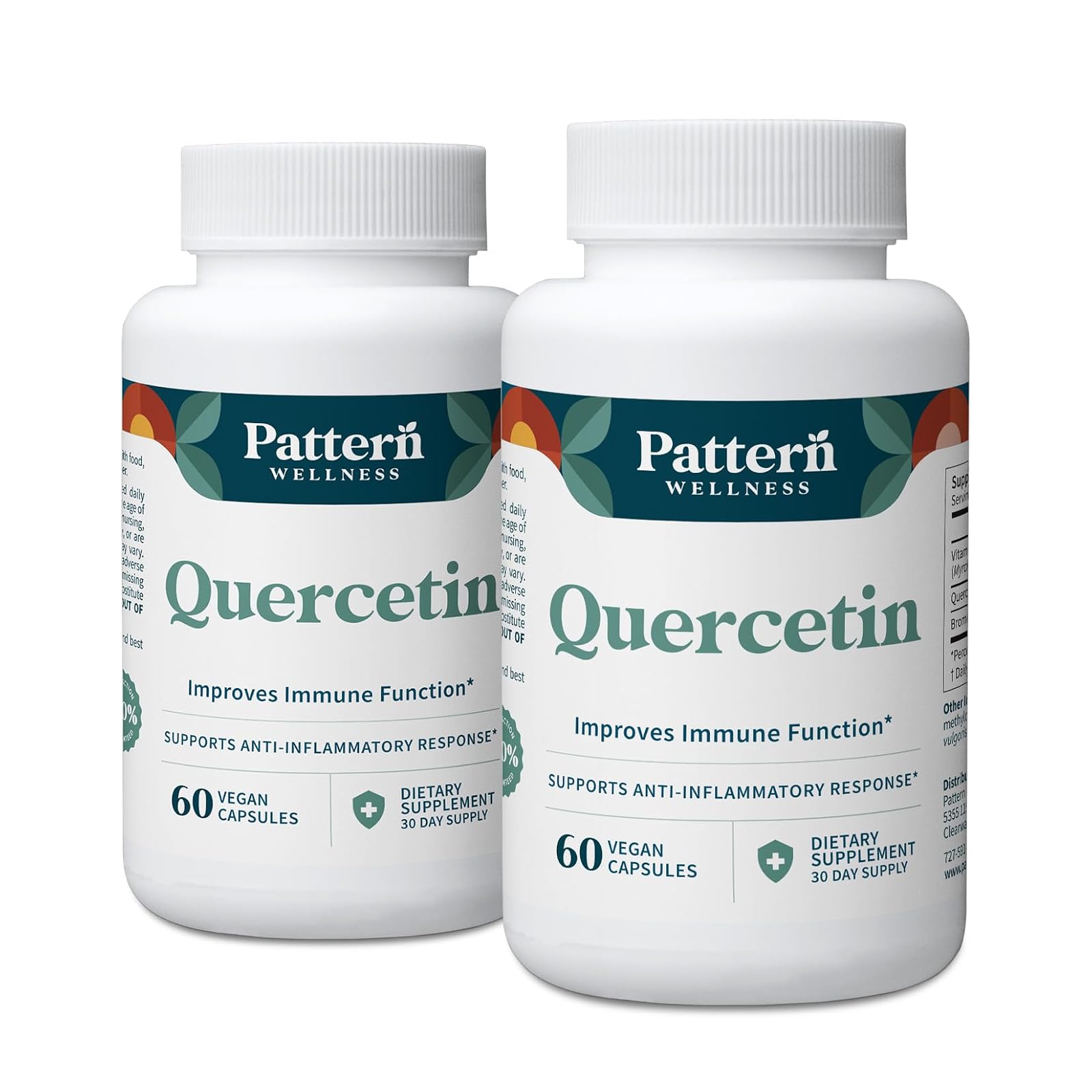 Pattern Wellness Quercetin vegan capsules