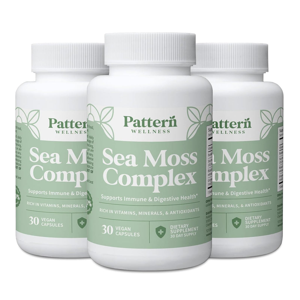 Pattern Wellness Sea Moss capsules
