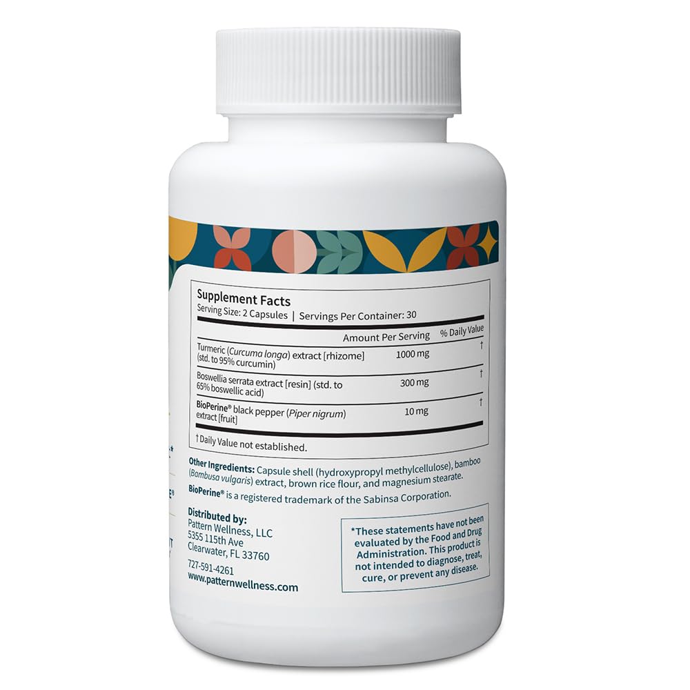 Pattern Wellness turmeric supplement