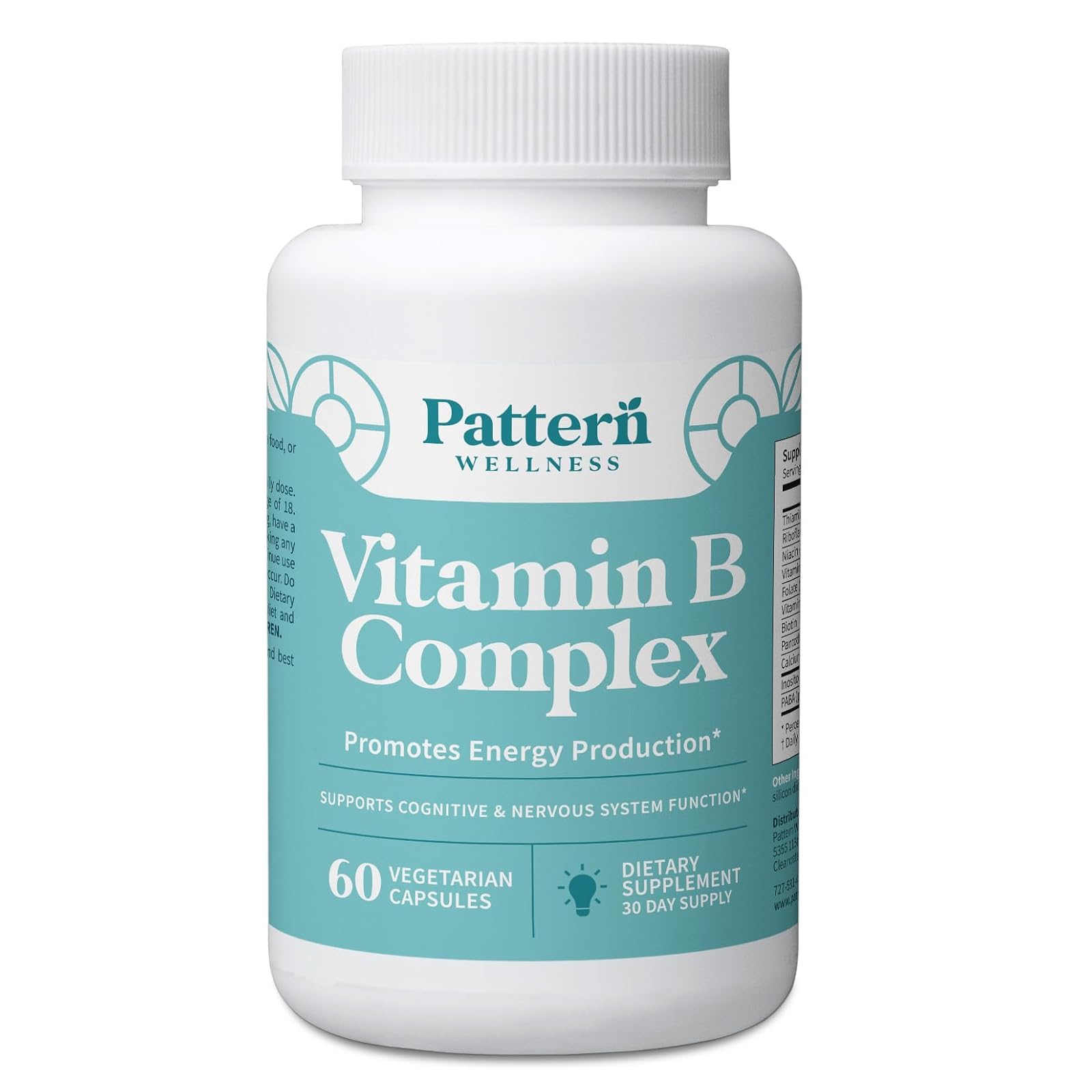 Pattern Wellness vitamin b complex capsules