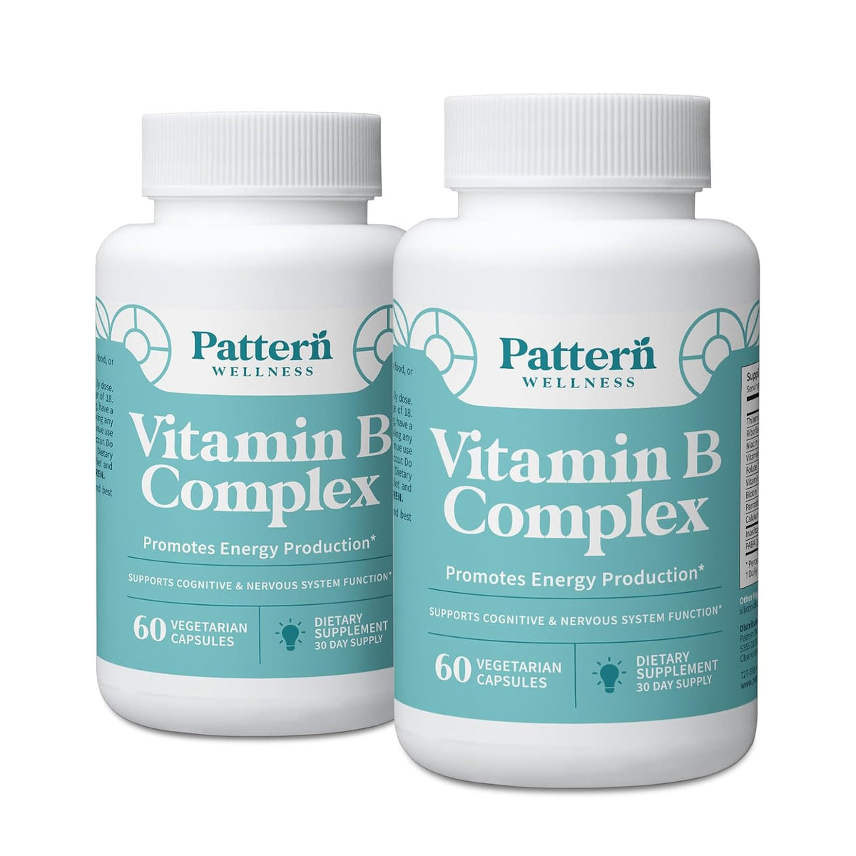 Pattern Wellness Vitamin B Complex capsules