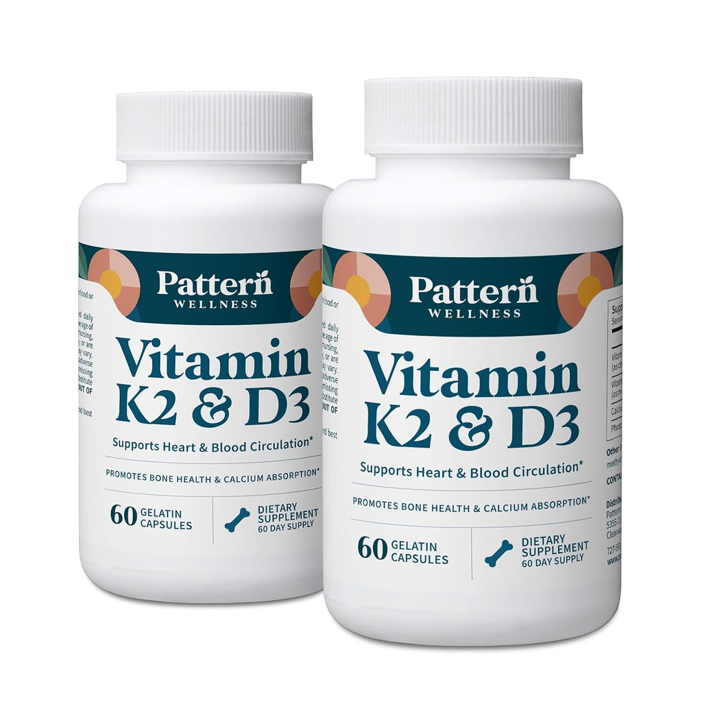 Pattern Wellness Vitamin K2 D3 capsules