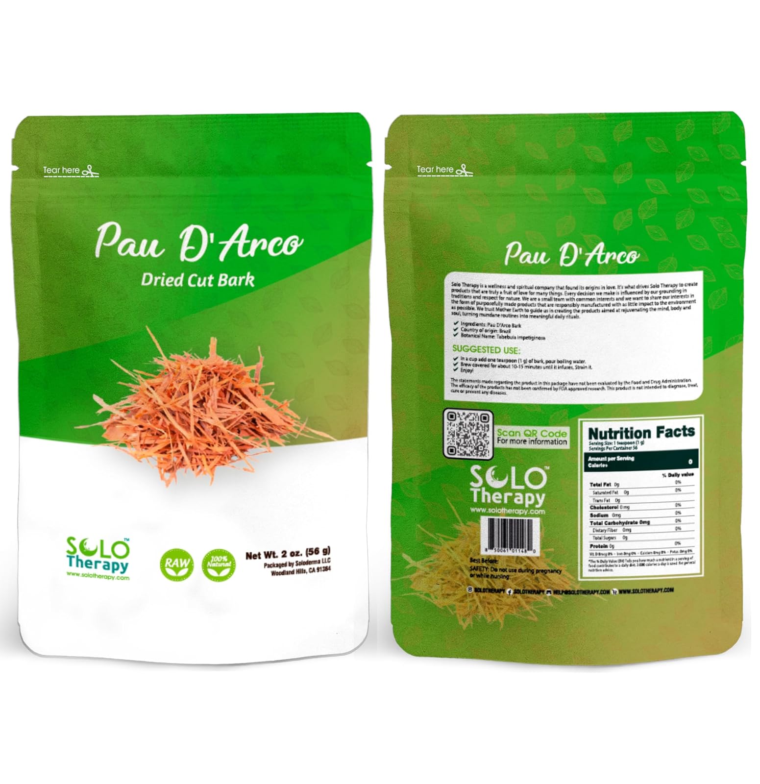 Pau D'Arco bark herbal tea