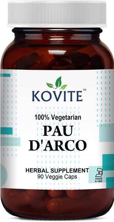 Pau D'Arco blended vitamin capsules for wellness