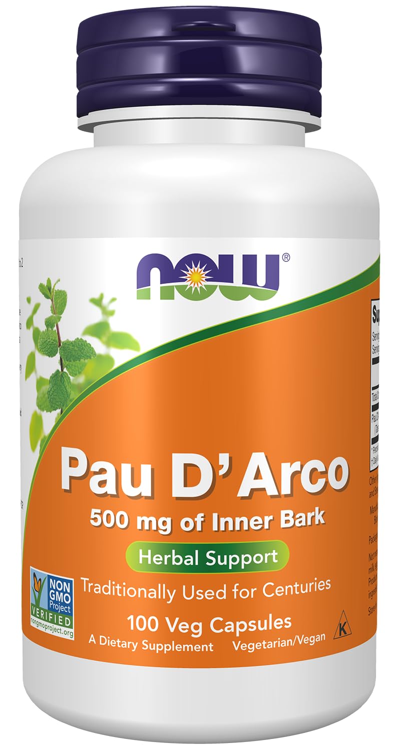 Pau D'Arco blended vitamin capsules