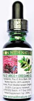 PAU d' Arco oregano oil benefits