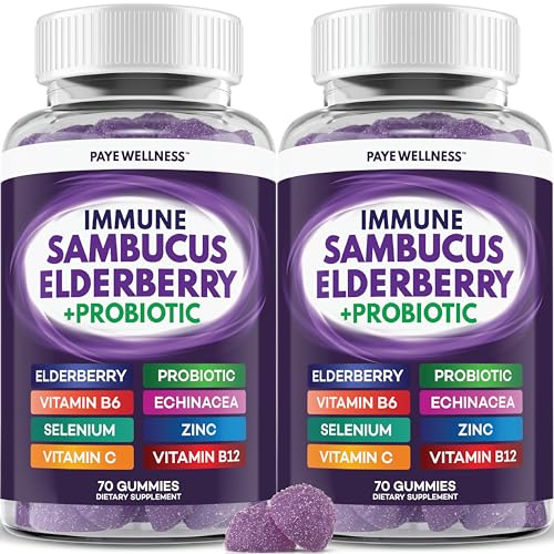 PAYÉ elderberry gummies for immune health