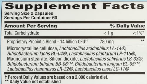 PB8 50 billion CFU probiotic formula
