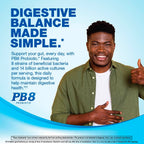 PB8 capsules for overall wellness